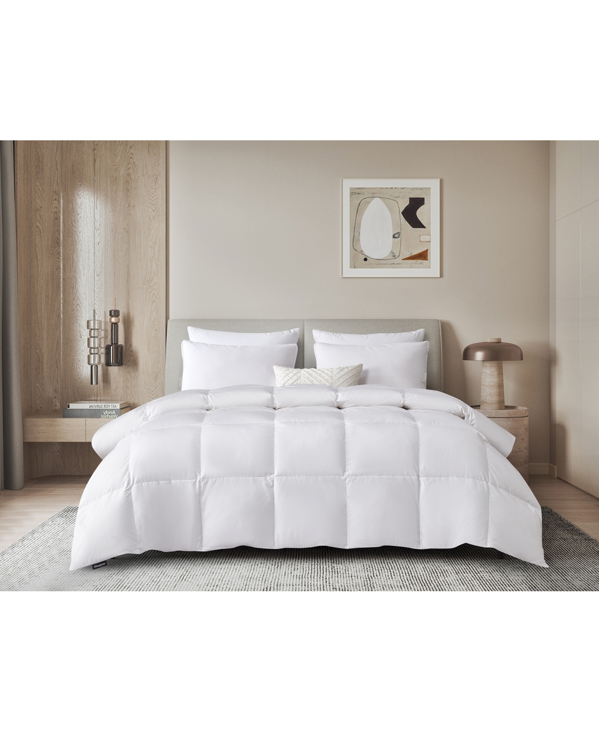 Click here for Beautyrest Feather and Down Fiber Comforter  Full/... prices
