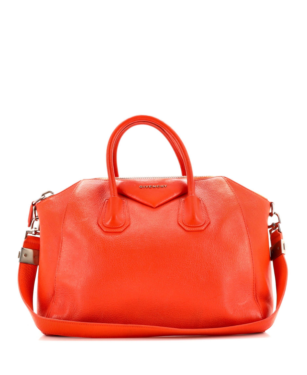 Click here for Pre-Owned Givenchy Medium Antigona Bag Leather - O... prices