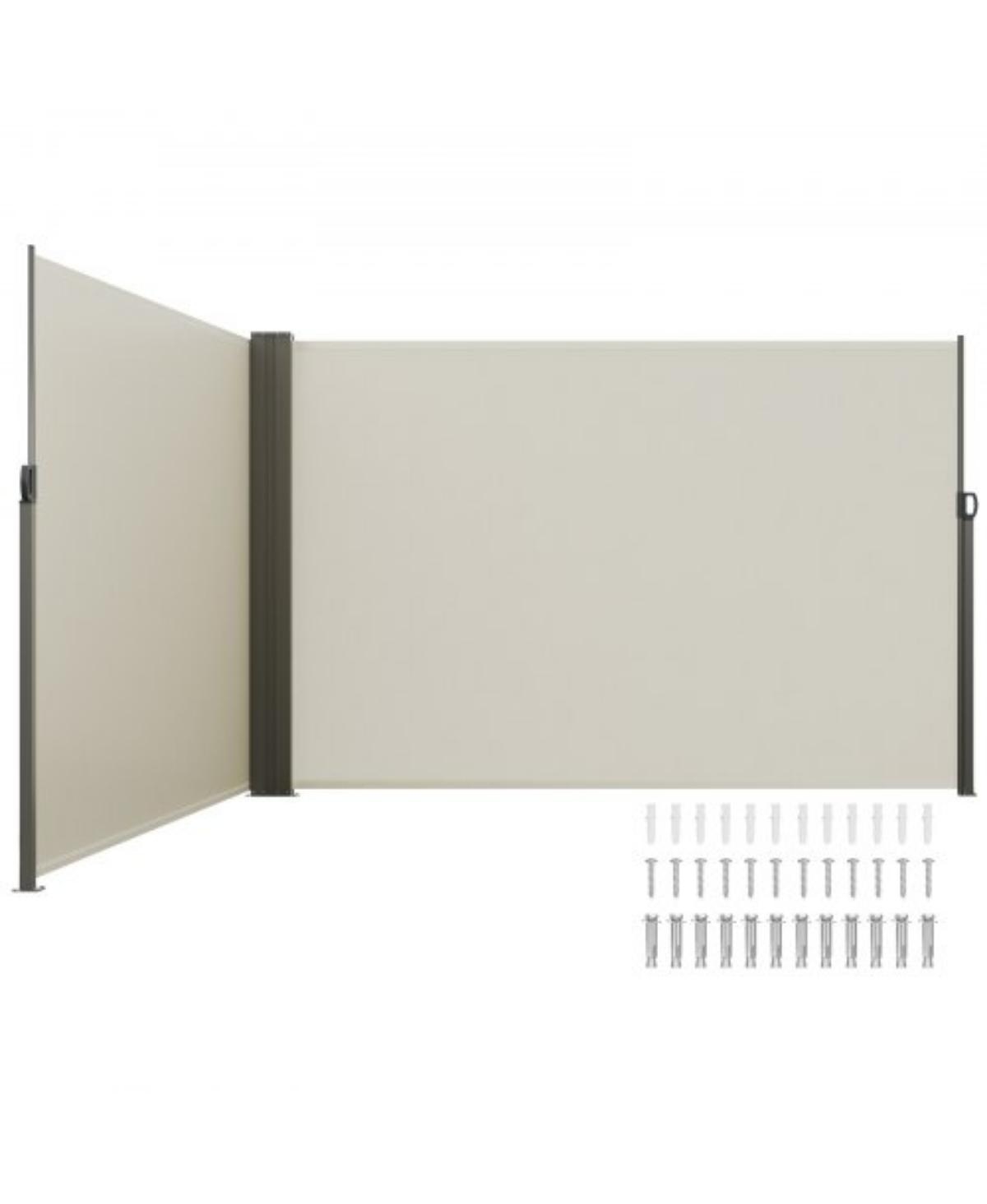 Click here for Slickblue Waterproof Retractable Side Awning Priva... prices