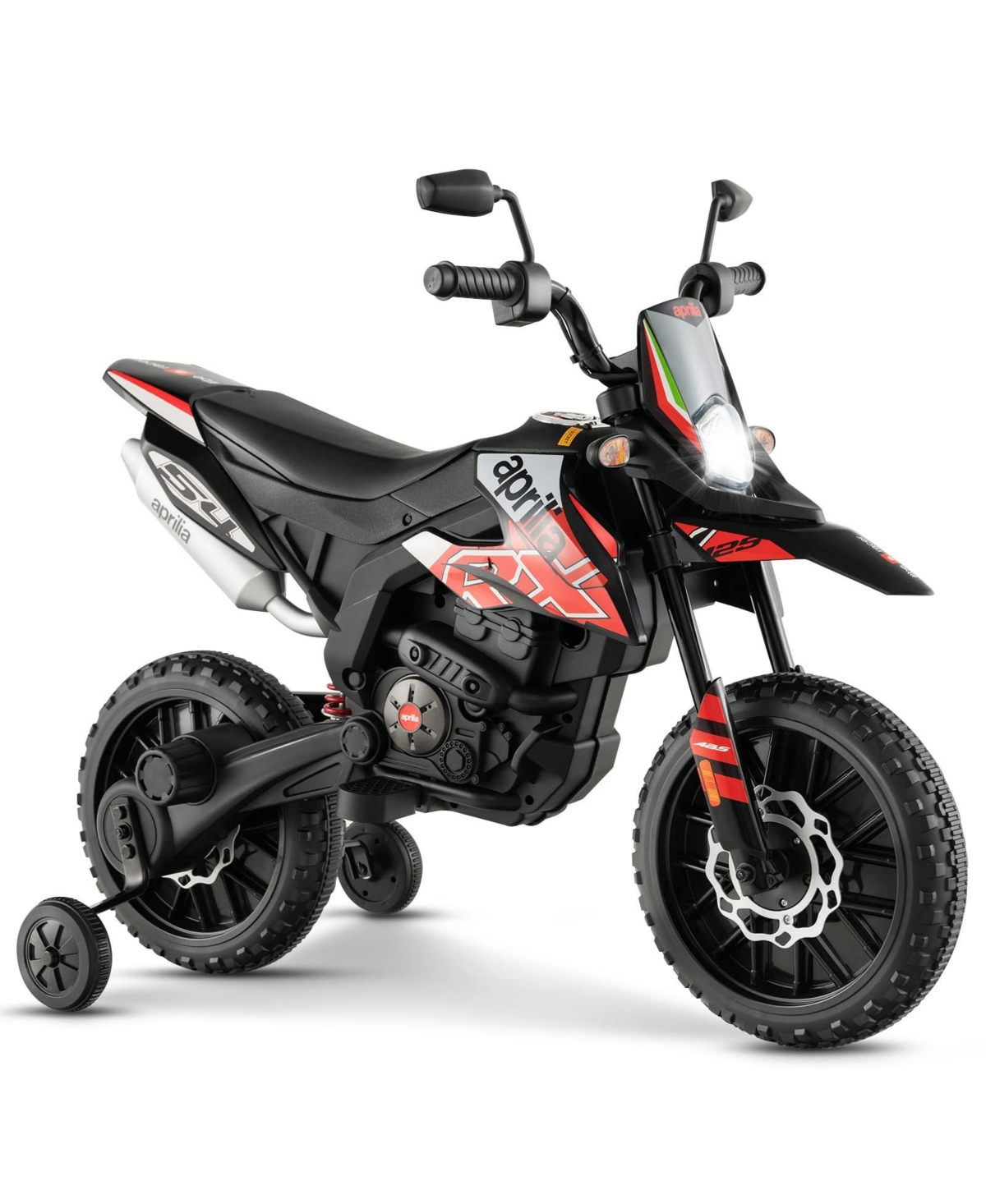 Click here for Aprilia Licensed Kids Ride On Motorcycle with 2 Tr... prices