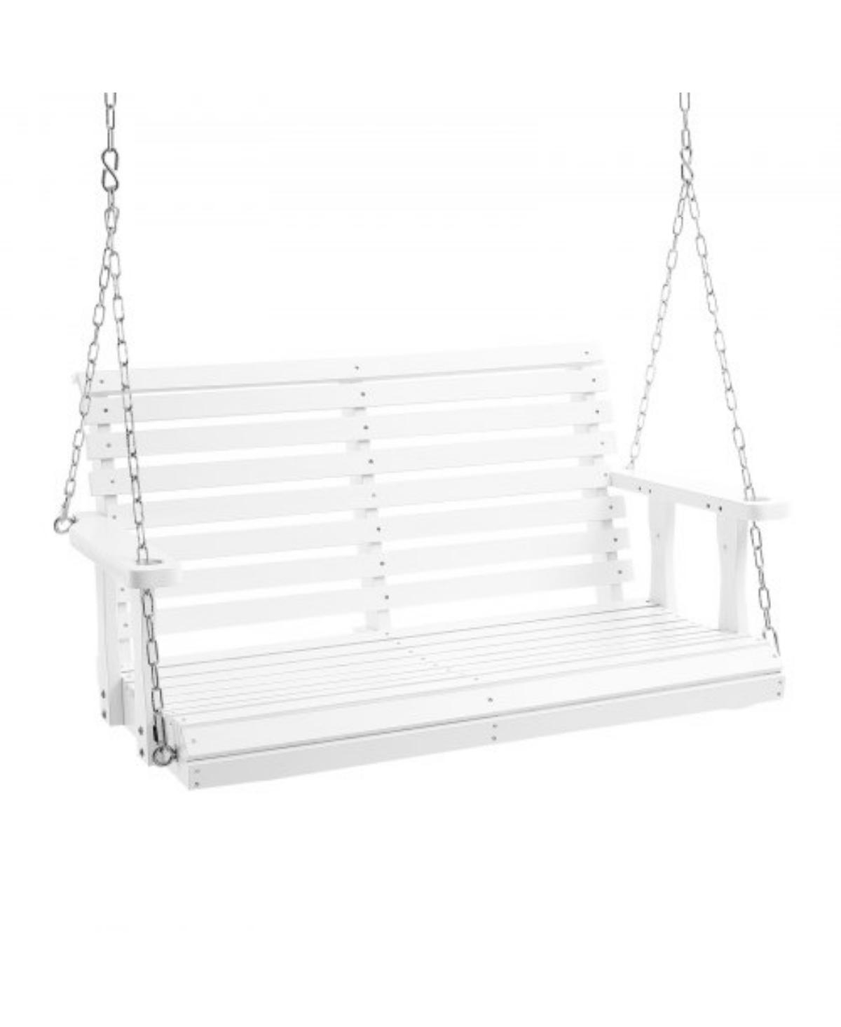 Click here for Wooden Porch Swing with Hanging Chains Heavy Duty... prices