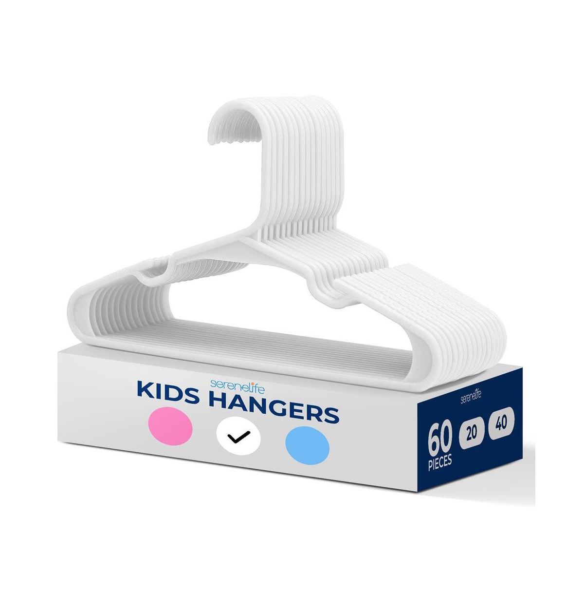 Click here for 60 Pcs. Non-Slip Plastic Kids Hangers - Durable an... prices