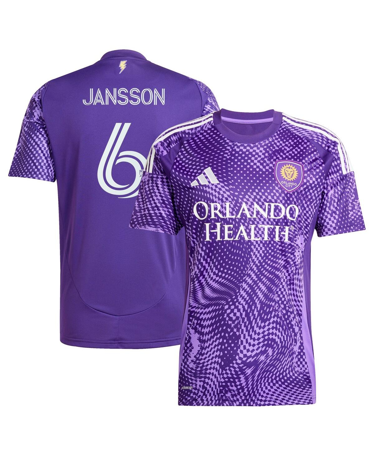 Click here for Adidas Mens Robin Jansson Purple Orlando City Sc 2... prices