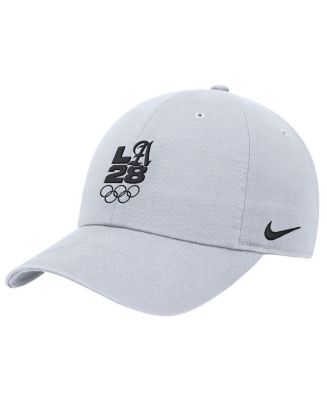 Nike Men's White LA28 Summer Olympics Club Adjustable Hat - Macy's