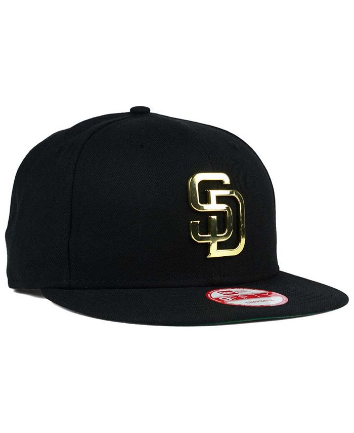 New Era San Diego Padres League O'Gold 9FIFTY Snapback Cap - Macy's