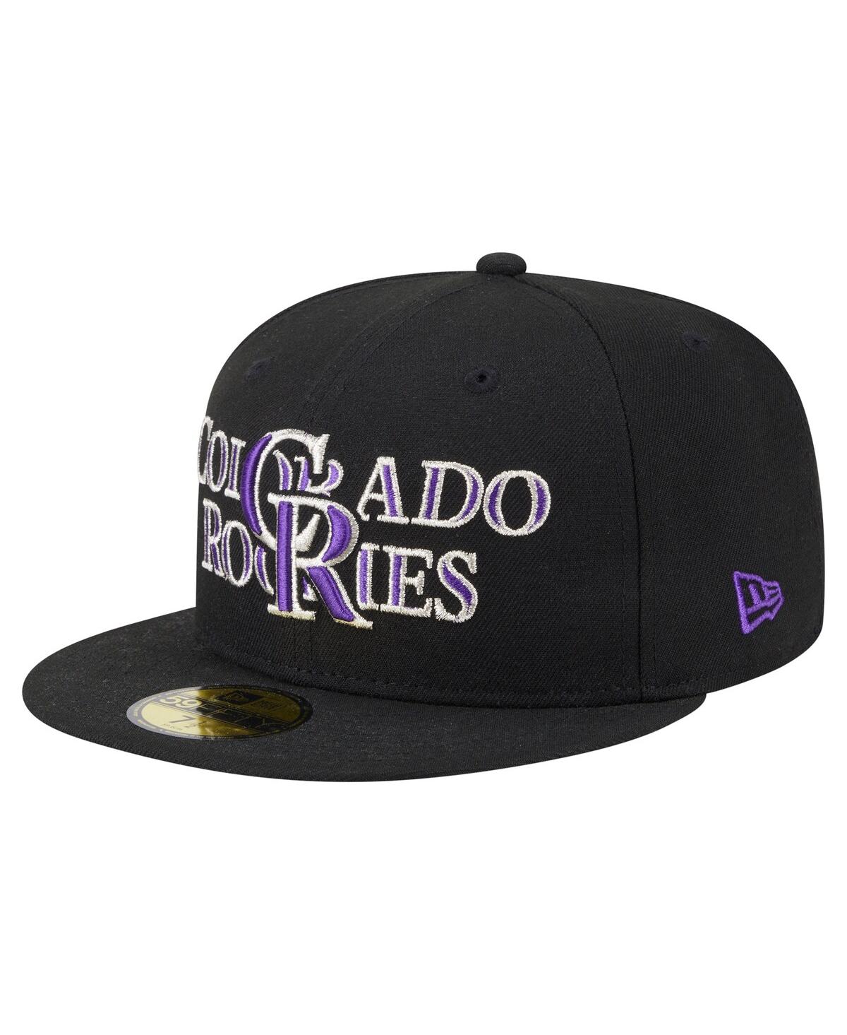 Click here for New Era Mens Black Colorado Rockies Overlap 59FIFT... prices