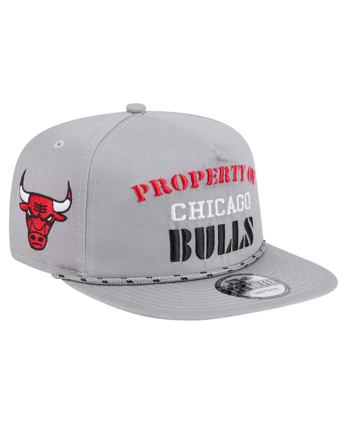 Click here for New Era Mens Gray Chicago Bulls Throwback Property... prices