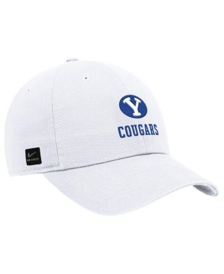 Nike Men's White BYU Cougars 2025 On-Field Club Adjustable Hat - Macy's