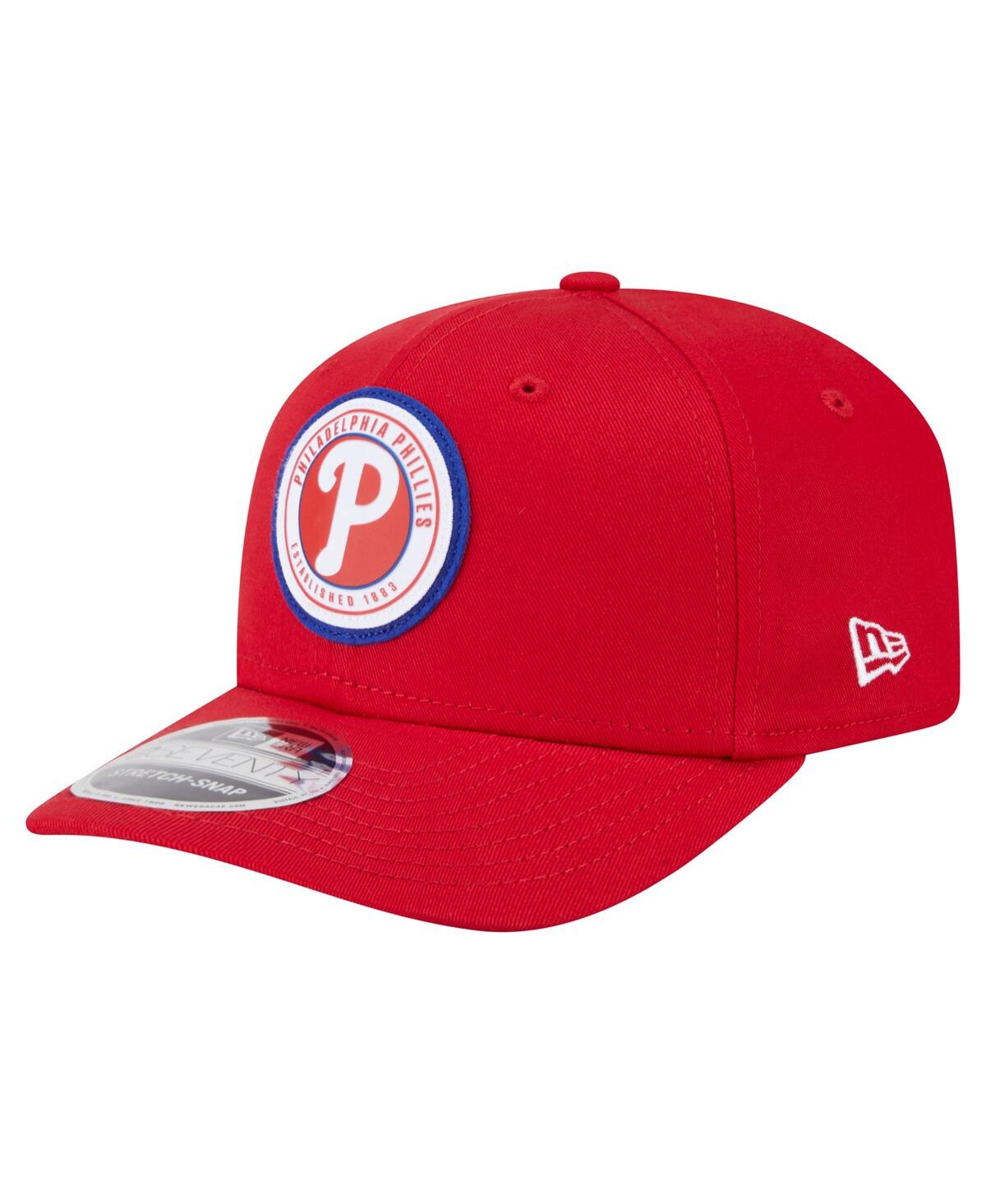 Click here for New Era Mens Red Philadelphia Phillies Circle Patc... prices