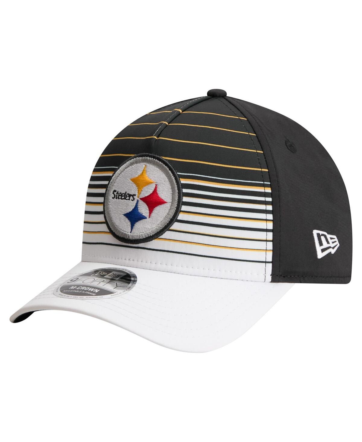 Click here for New Era Mens White/Black Pittsburgh Steelers Adven... prices