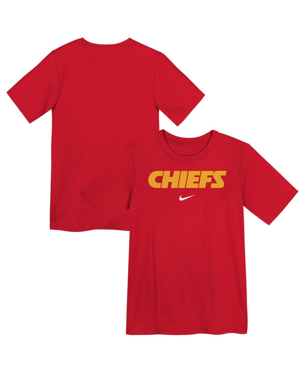 Click here for Nike Preschool Red Kansas City Chiefs Wordmark T-S... prices