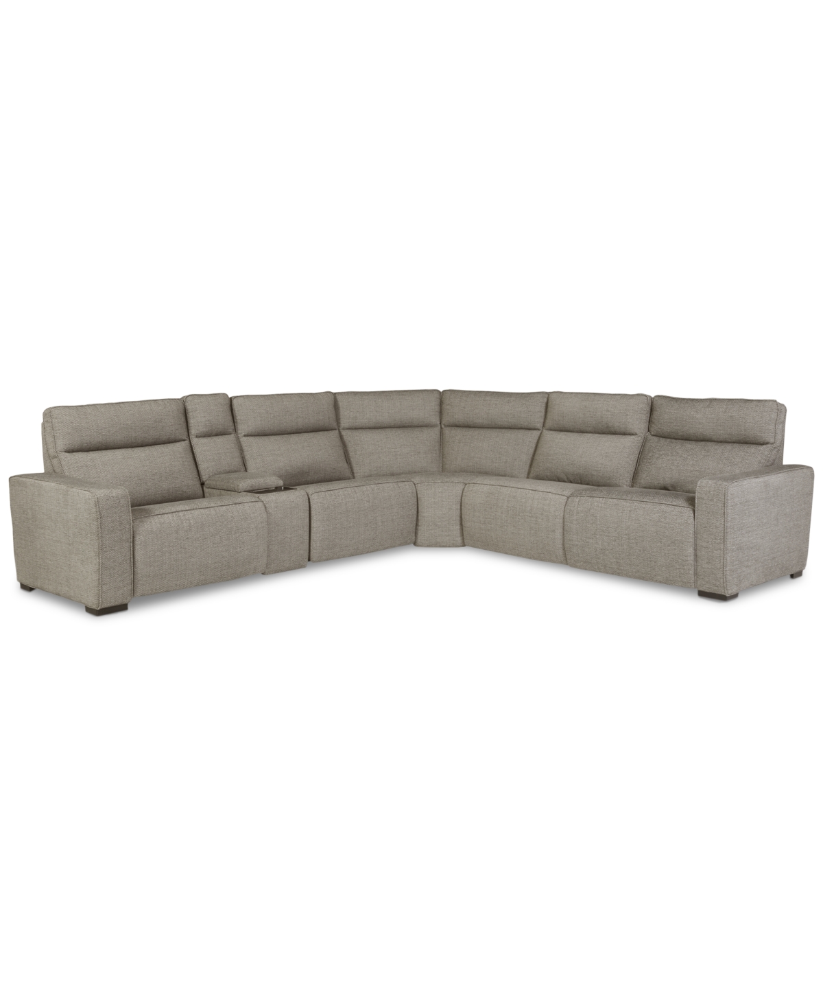 Click here for Miren 6-Pc. Fabric Sectional with 2 Power Headrest... prices