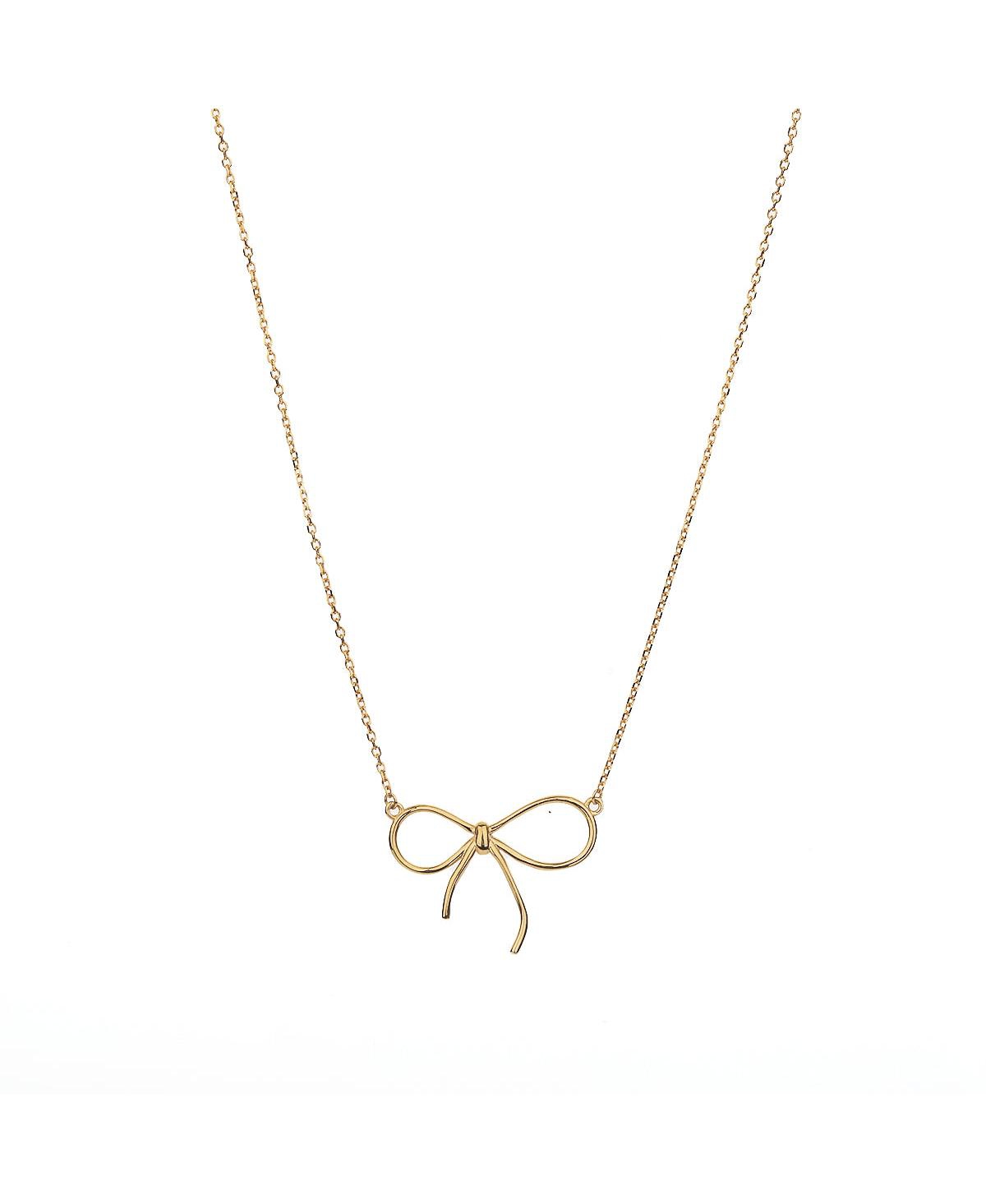 Click here for Sterling Silver 18k Gold Plated Colette Chic Ribbo... prices