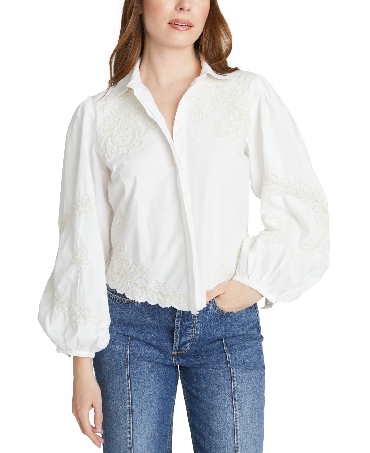 Click here for Dritwood Womens Raised Rodeo Cotton Embroidered Bl... prices