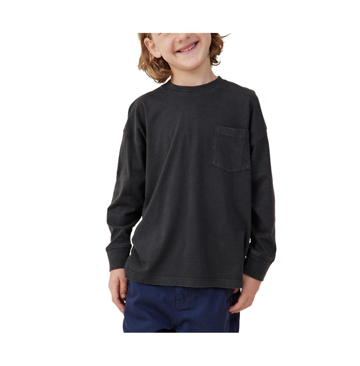 Click here for Cotton On Little/Big Boys The Essential Long Sleev... prices