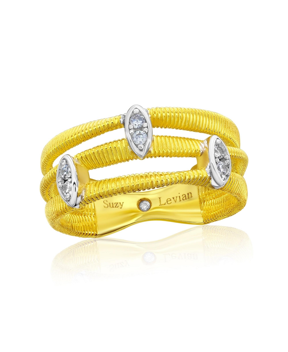 Click here for Suzy Levian New York Golden Helix Sterling Silver... prices