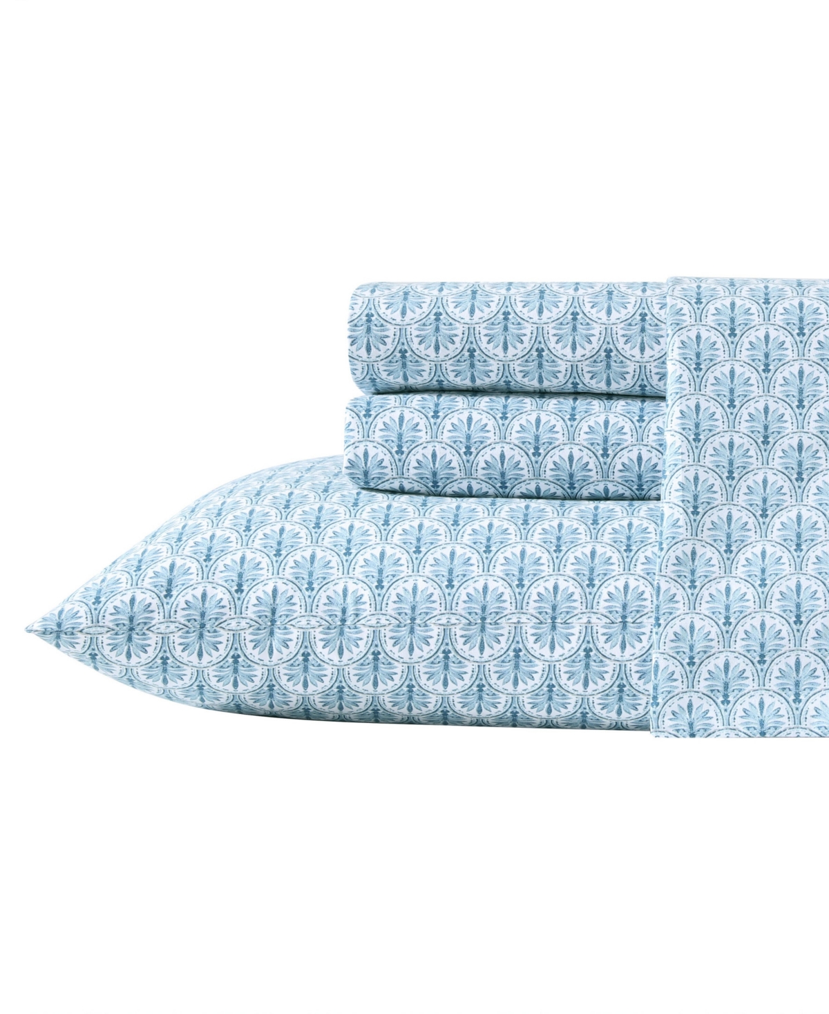 Click here for Tommy Bahama Home Cotton Percale 4 Piece Sheet Set... prices