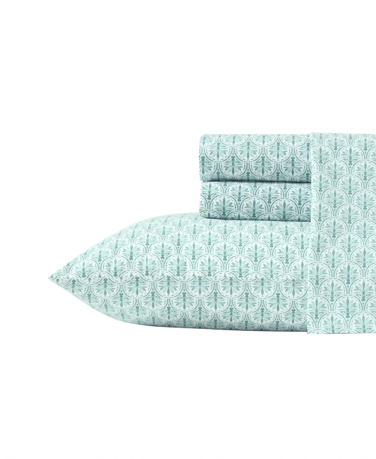 Click here for Tommy Bahama Home Cotton Percale 4 Piece Sheet Set... prices