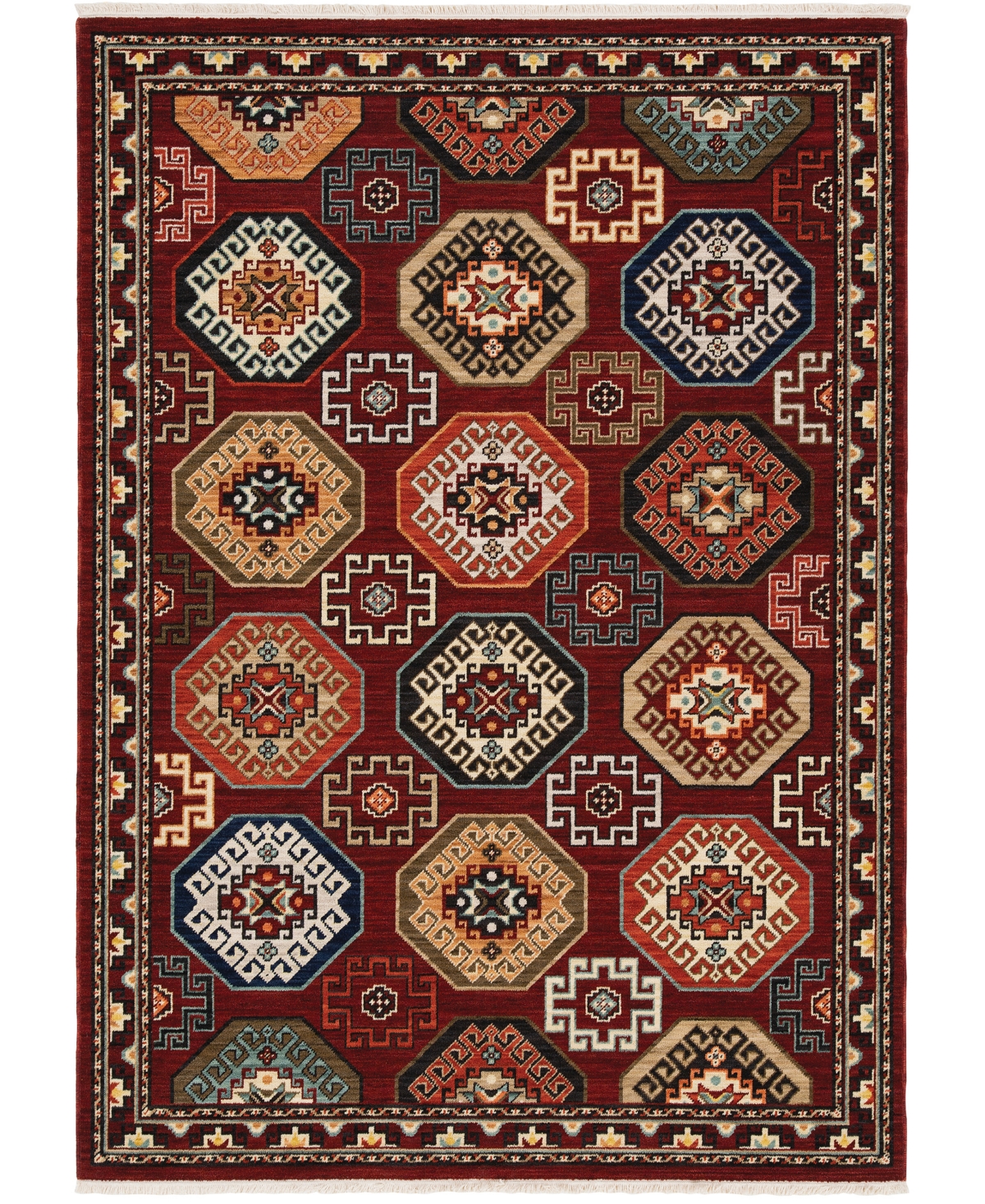 Click here for Oriental Weavers Lilihan 091R6 53x76 Area Rug - Re... prices