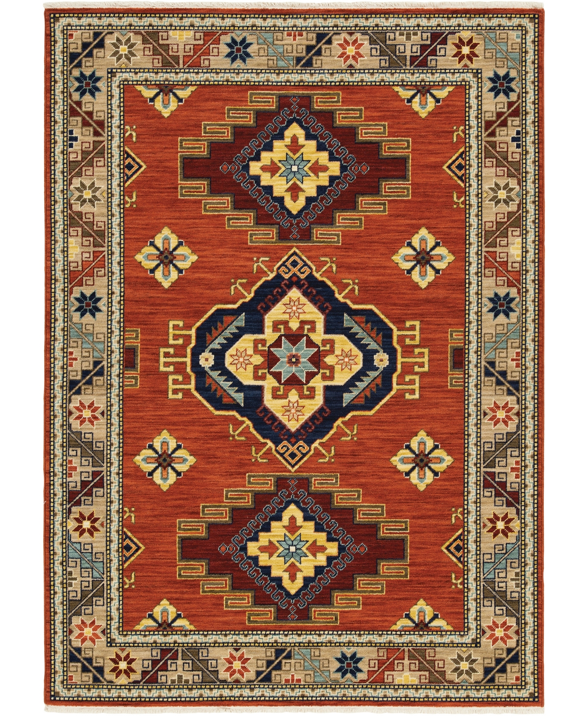 Click here for Oriental Weavers Lilihan 5504P 710x1010 Area Rug -... prices