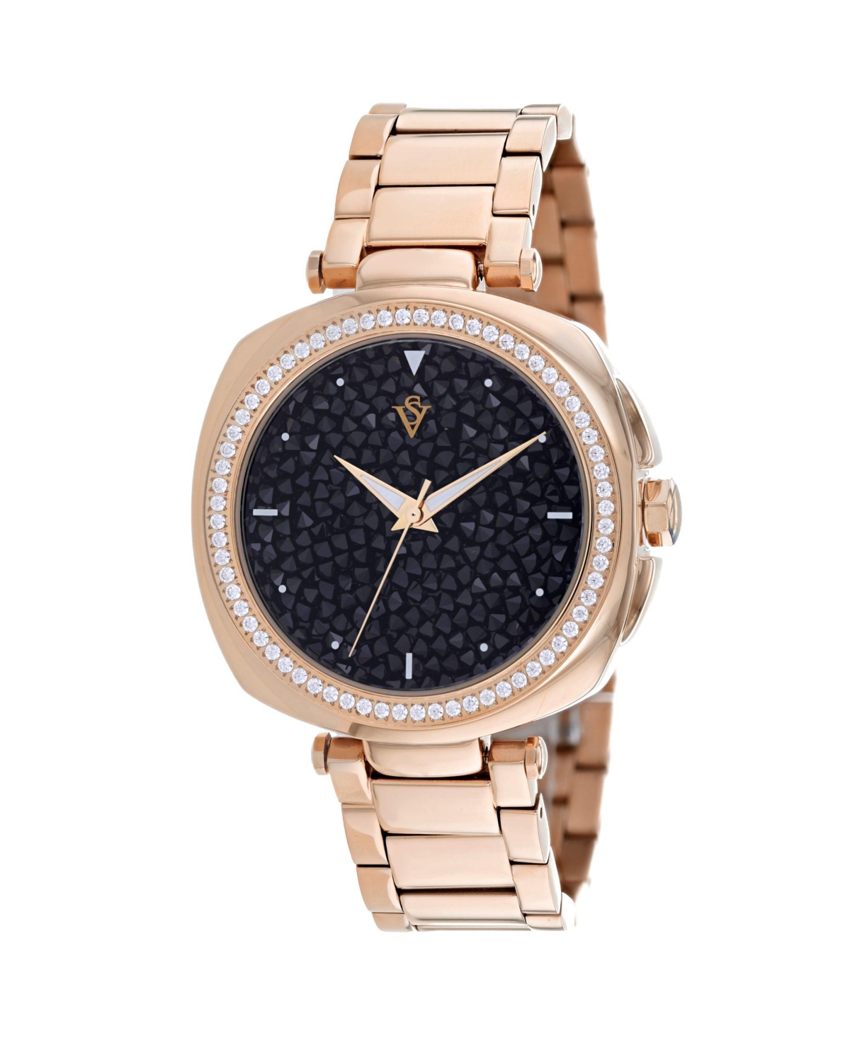 Click here for Christian Van Sant Womens Mirabella Black Dial Wat... prices