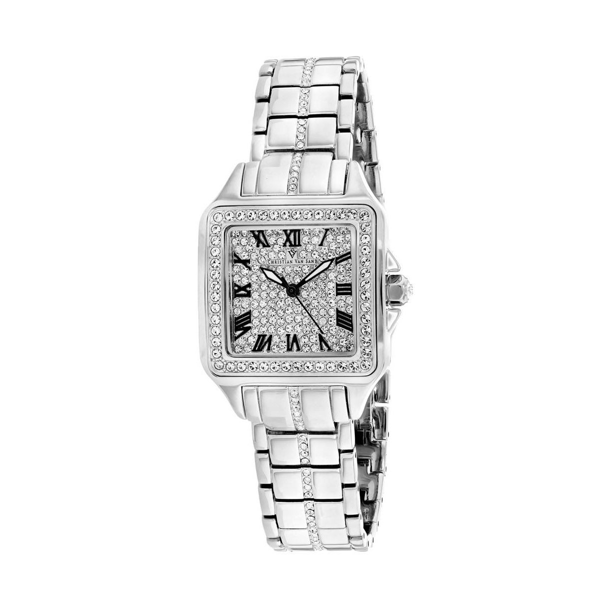 Click here for Christian Van Sant Womens Splendeur Silver Dial Wa... prices