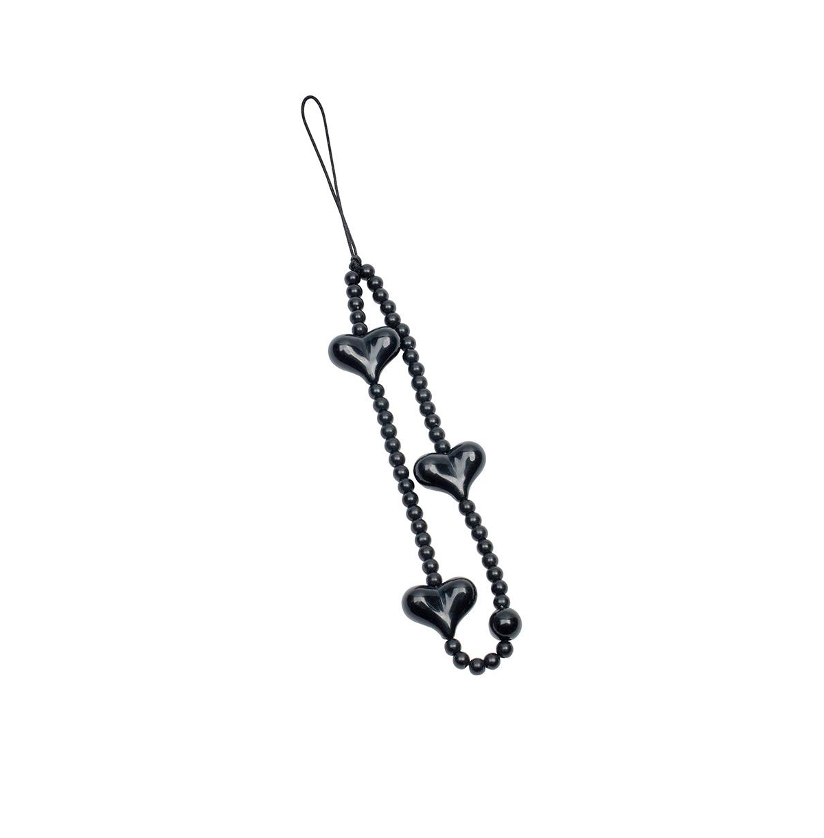 Click here for Auramma Black Heart Charm - Black prices