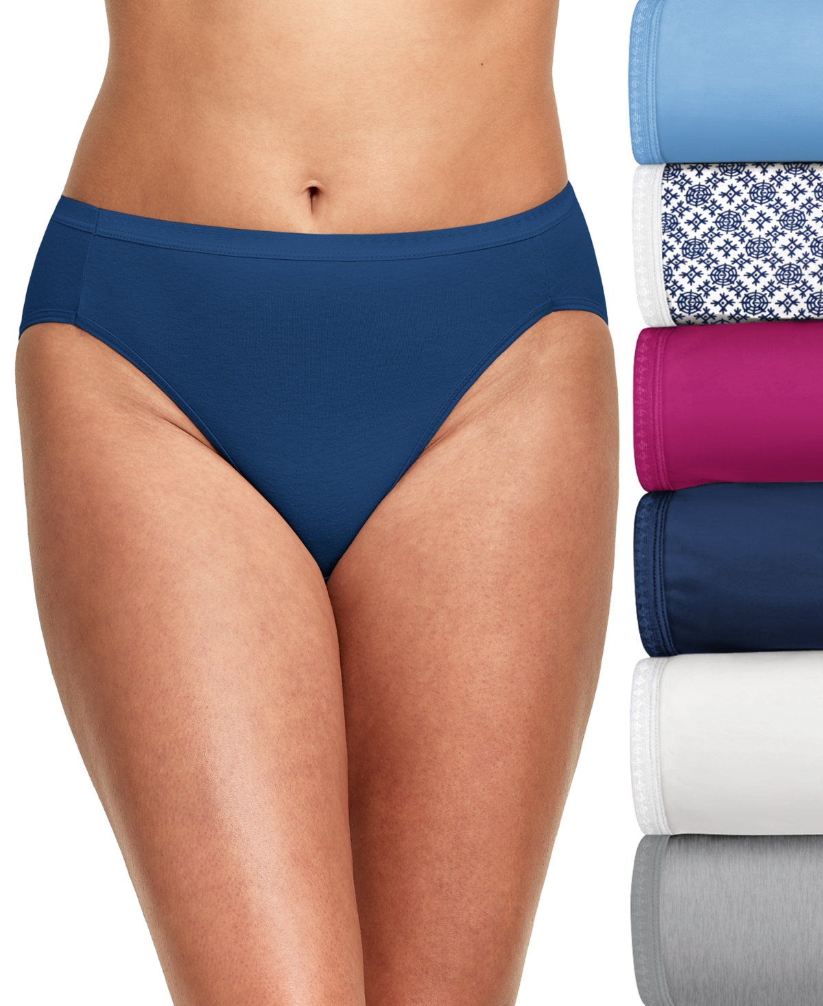 Click here for Hanes Womens 6-Pk. Ultimate Breathable High-Cut Un... prices