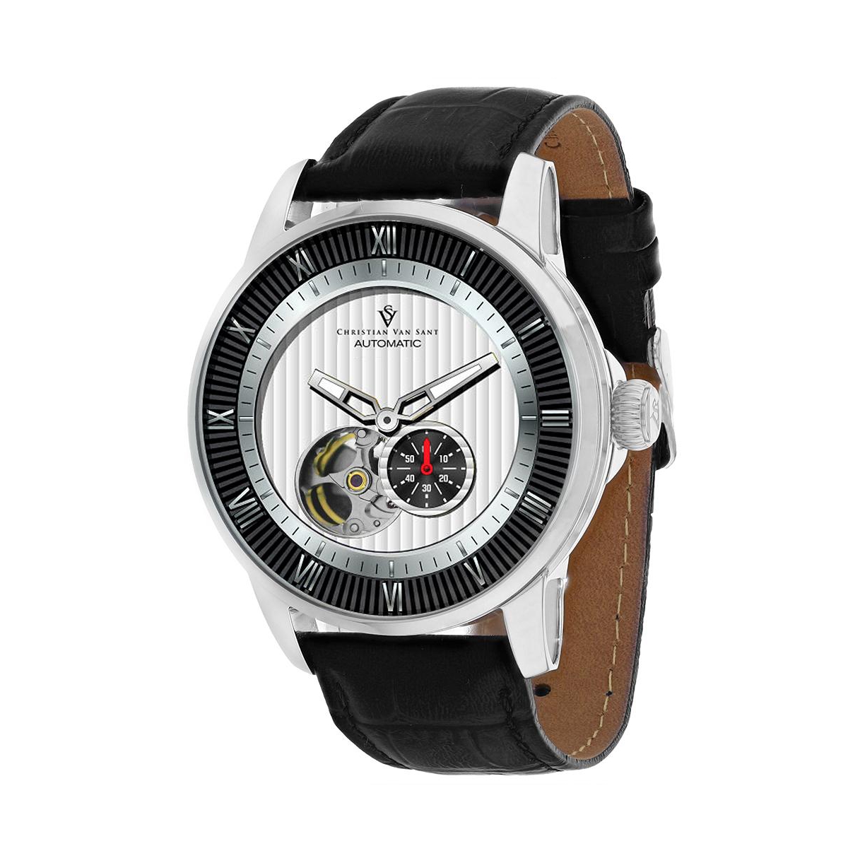 Click here for Christian Van Sant Mens Viscay White Dial Watch -... prices