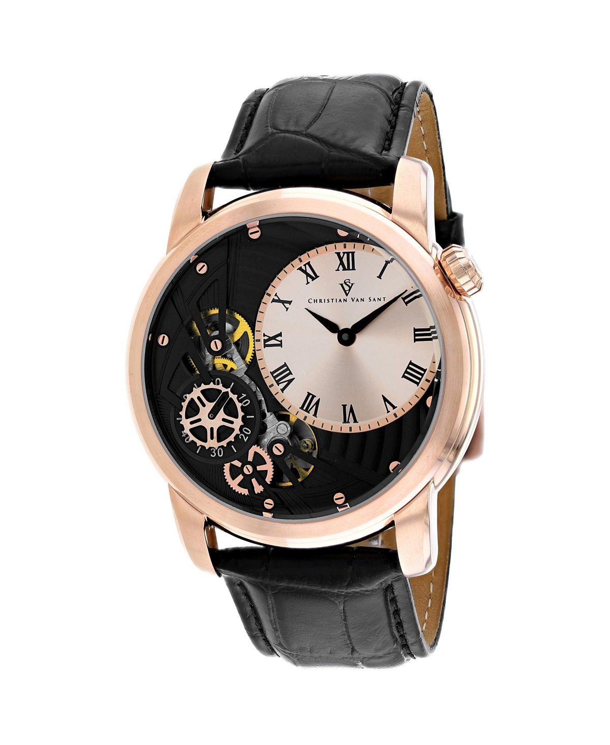 Click here for Christian Van Sant Mens Sprocket Auto-Quartz Rose... prices
