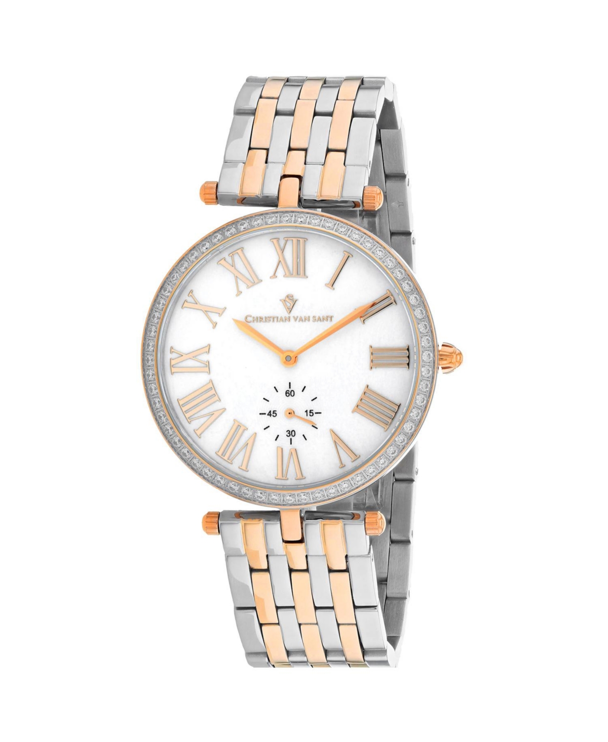Click here for Christian Van Sant Womens Hush Mother of pearl Dia... prices