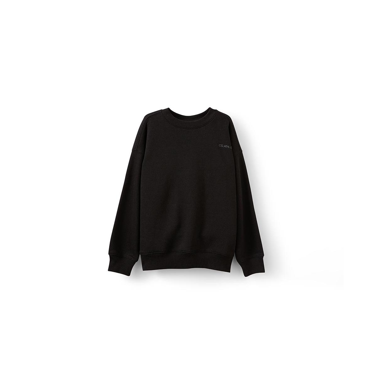 Click here for Cotton On Boys Sammy Oversize Crew - Black prices