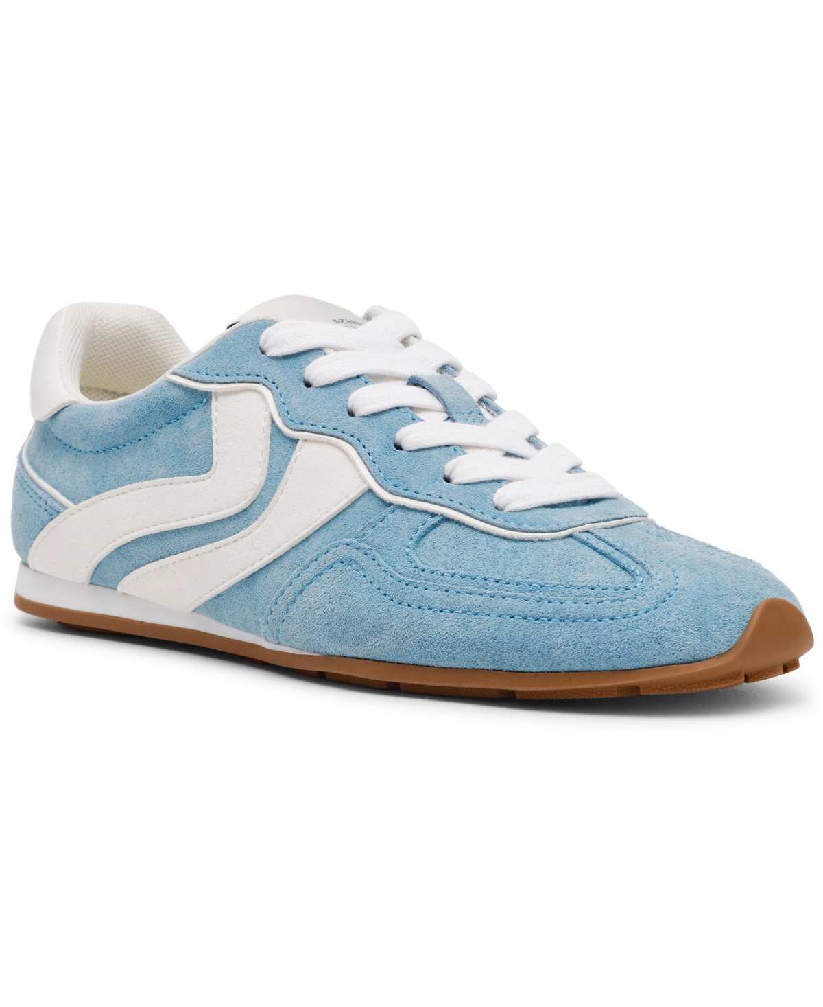 Click here for Steve Madden Womens Abbi Lace-Up Sneakers - Blue M... prices