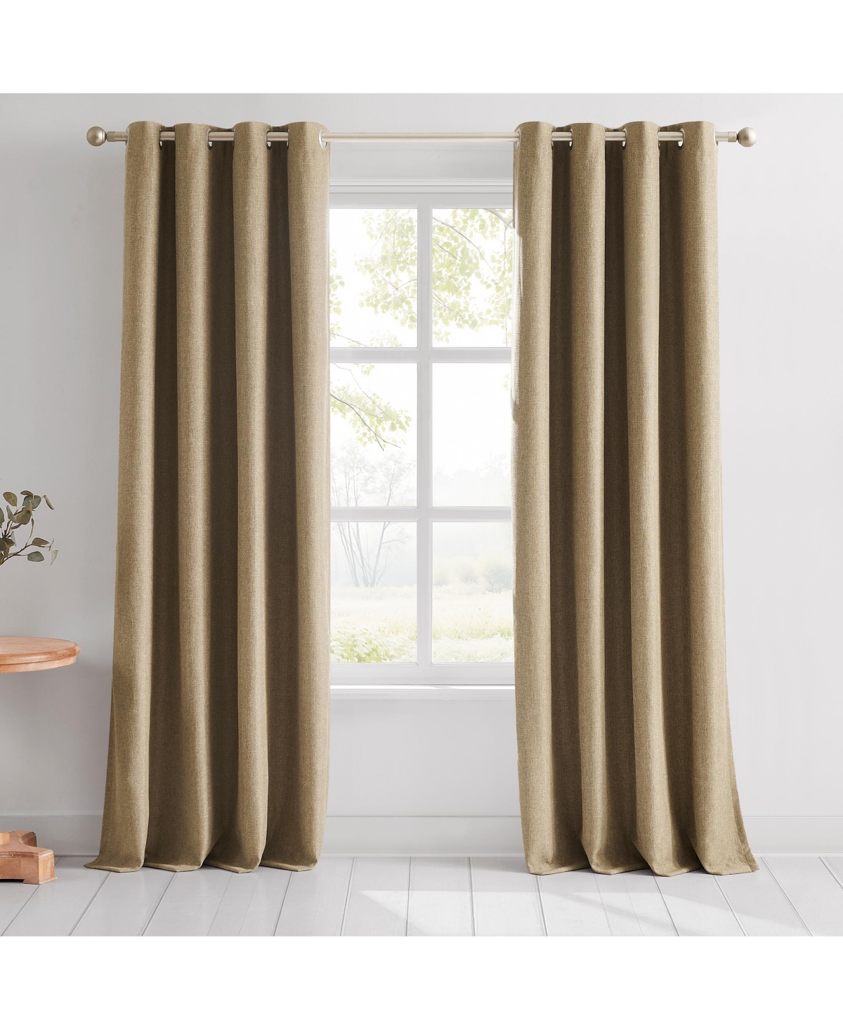 Click here for Lush Decor Meena Slub 100 Blackout Window Curtain... prices