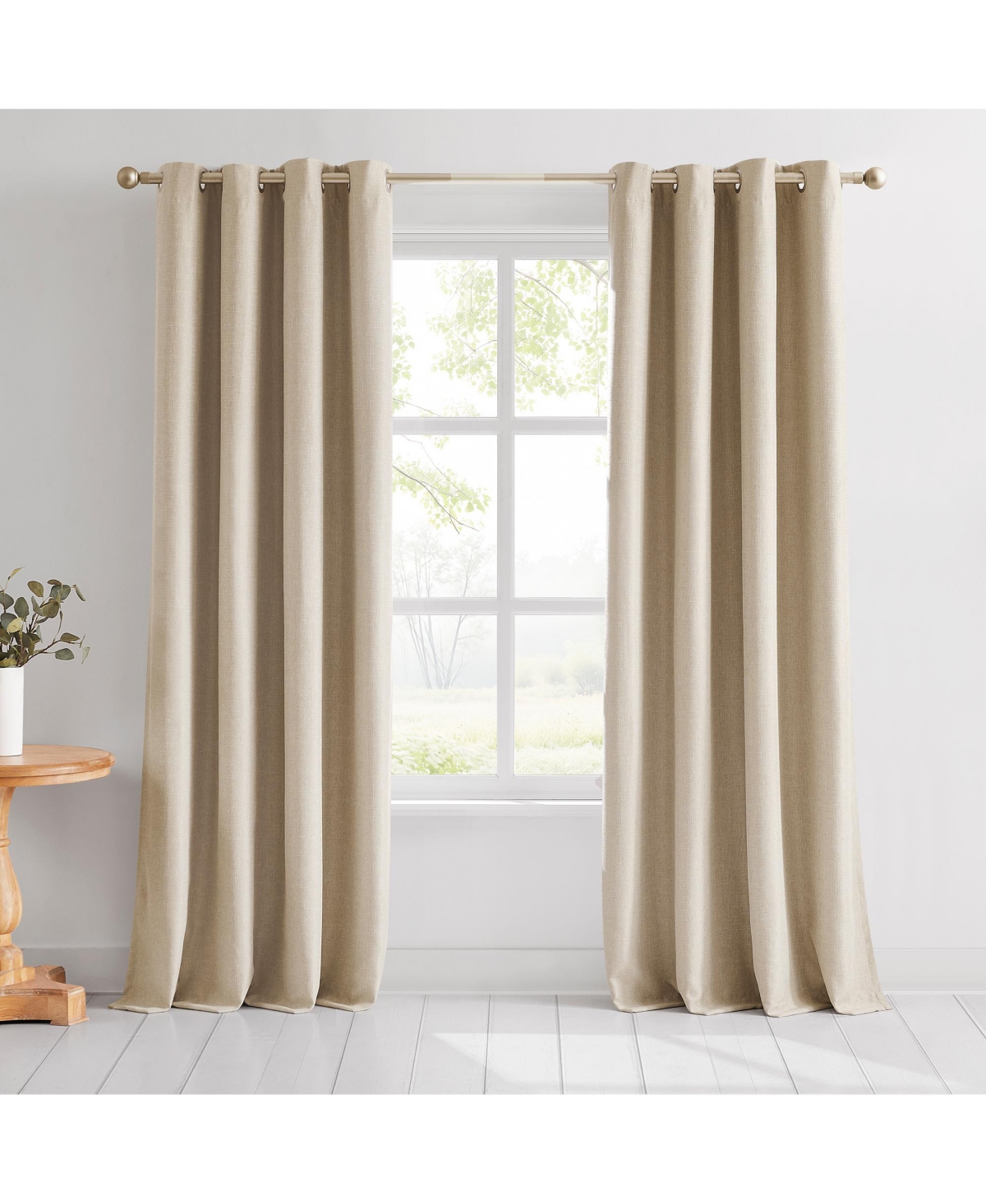 Click here for Lush Decor Meena Slub 100 Blackout Window Curtain... prices
