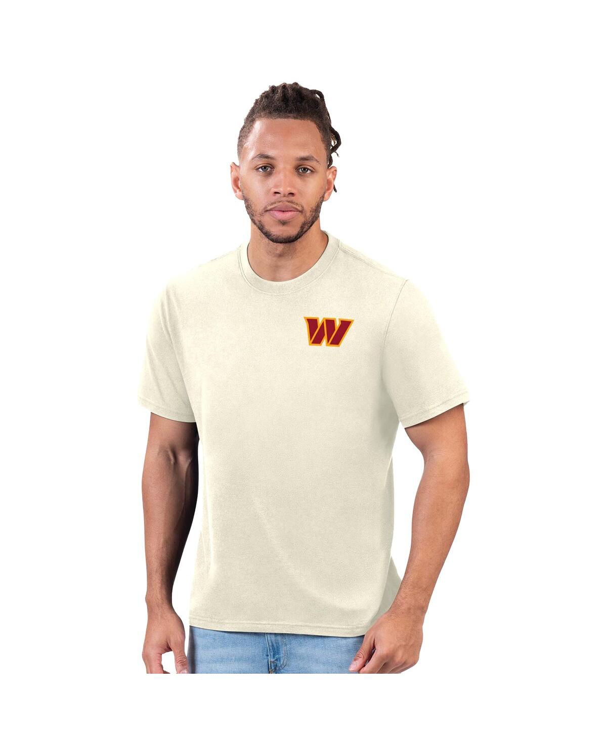Click here for Margaritaville Mens Cream Washington Commanders Ti... prices