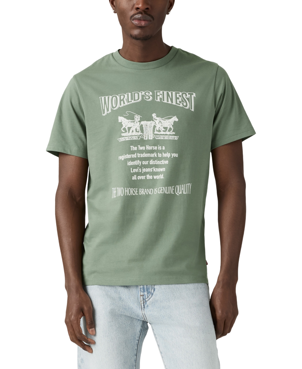 Click here for Levis Mens Classic Short Sleeve Graphic Crewneck T... prices