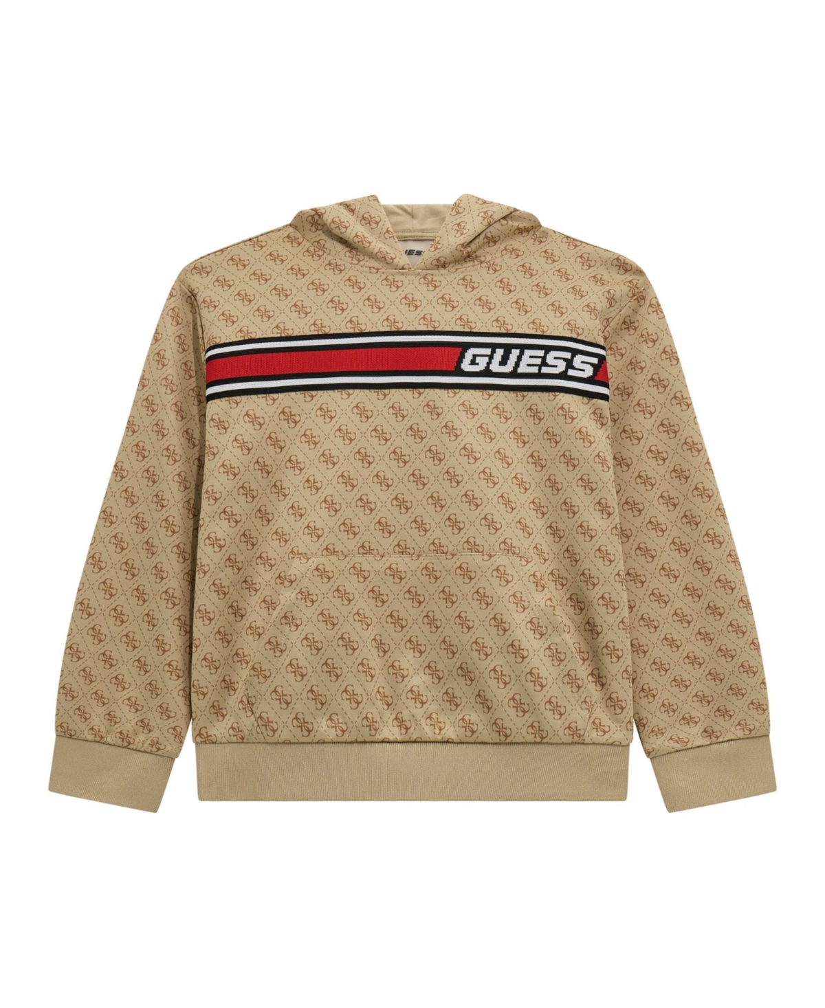 Click here for Guess Big Boys Hooded Quatro G Sweatshirt - Beige prices