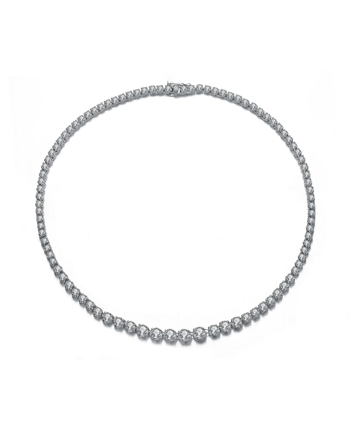 Click here for Genevive Sterling Silver with Cubic Zirconia Gradu... prices