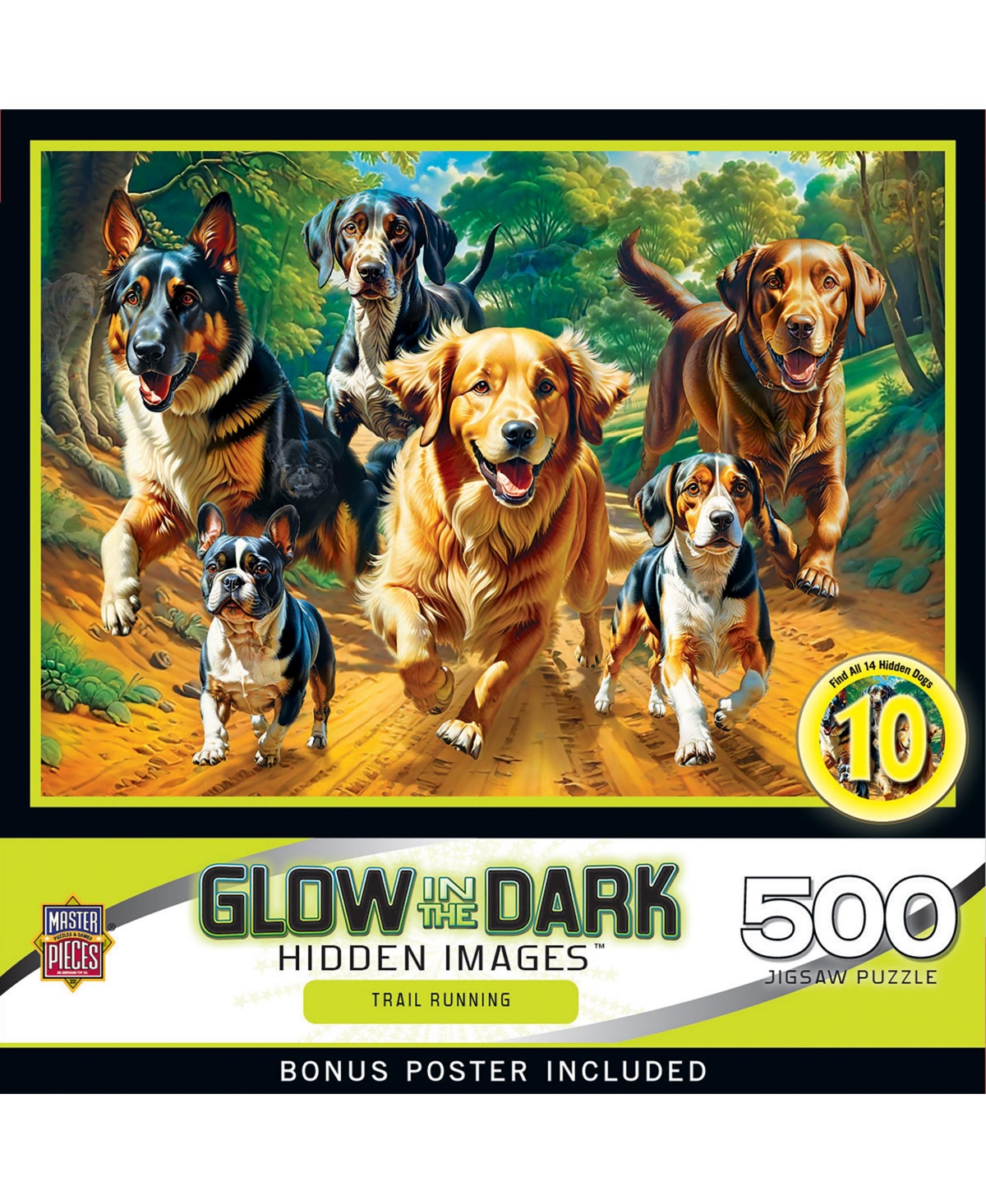 Click here for Hidden Images - Trail Running 500 Piece Jigsaw Puz... prices
