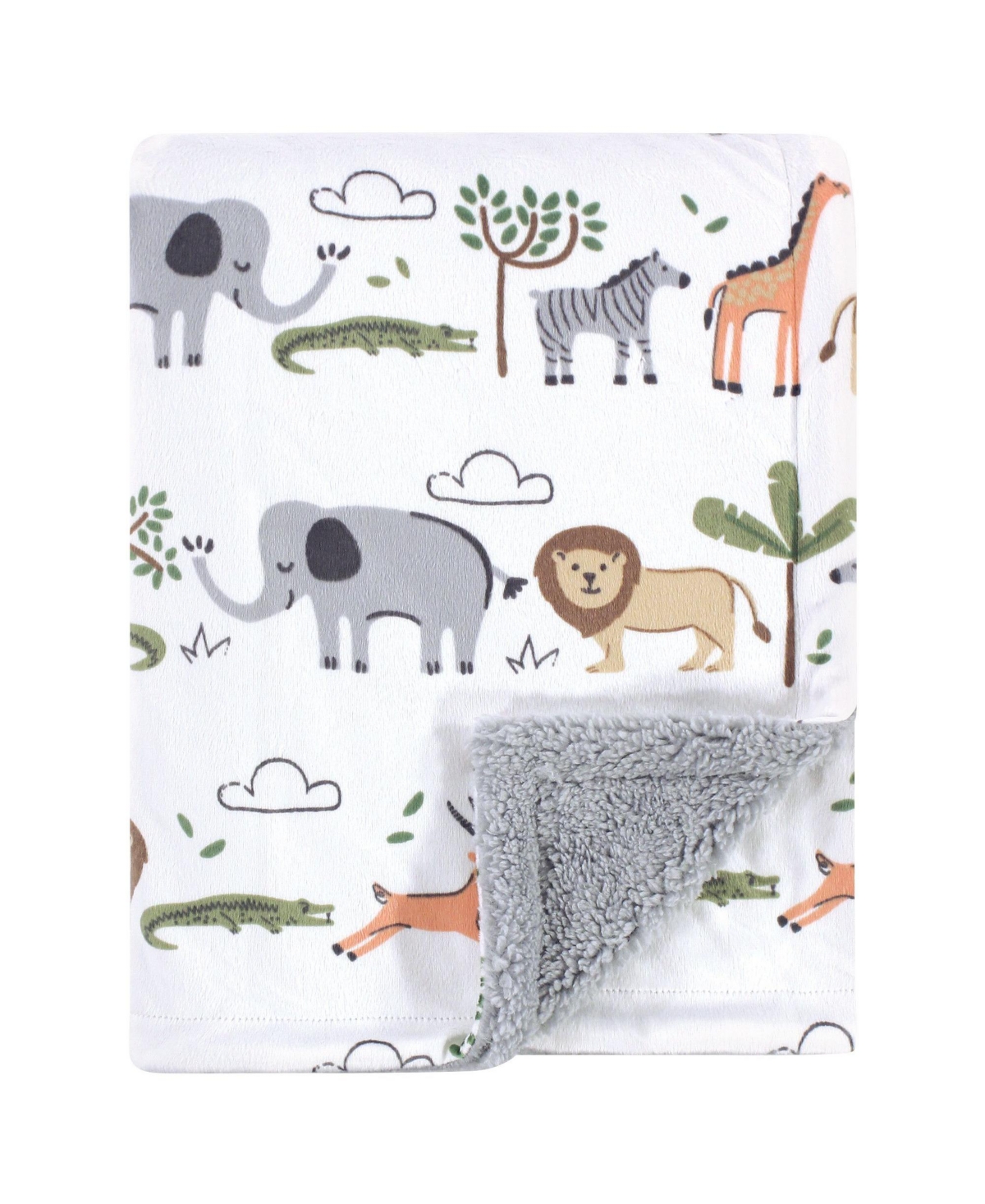Click here for Hudson Baby Boys Dual-Sided Mink and Sherpa Plush... prices