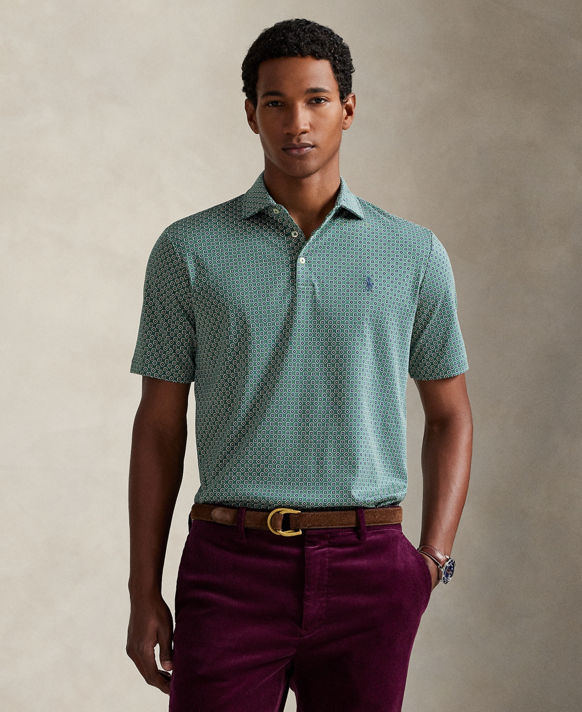 Click here for Polo Ralph Lauren Mens Classic-Fit Soft Cotton Pol... prices