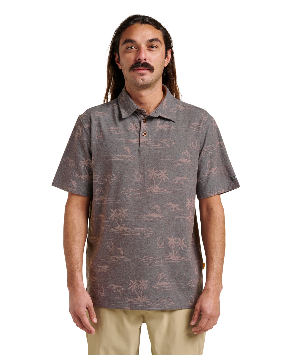 Click here for Quiksilver Waterman Mens Island Daze Polo Shirt -... prices