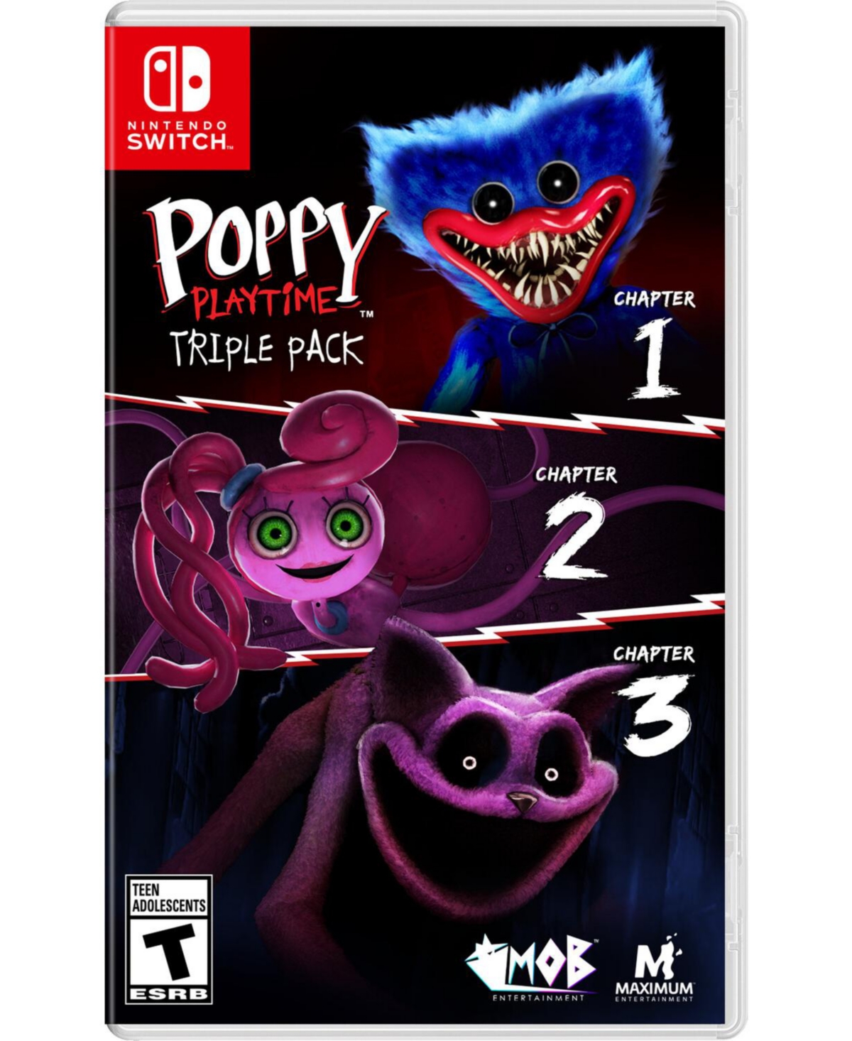 Click here for Maximum Gaming Poppy Playtime Triple Pack for Nint... prices