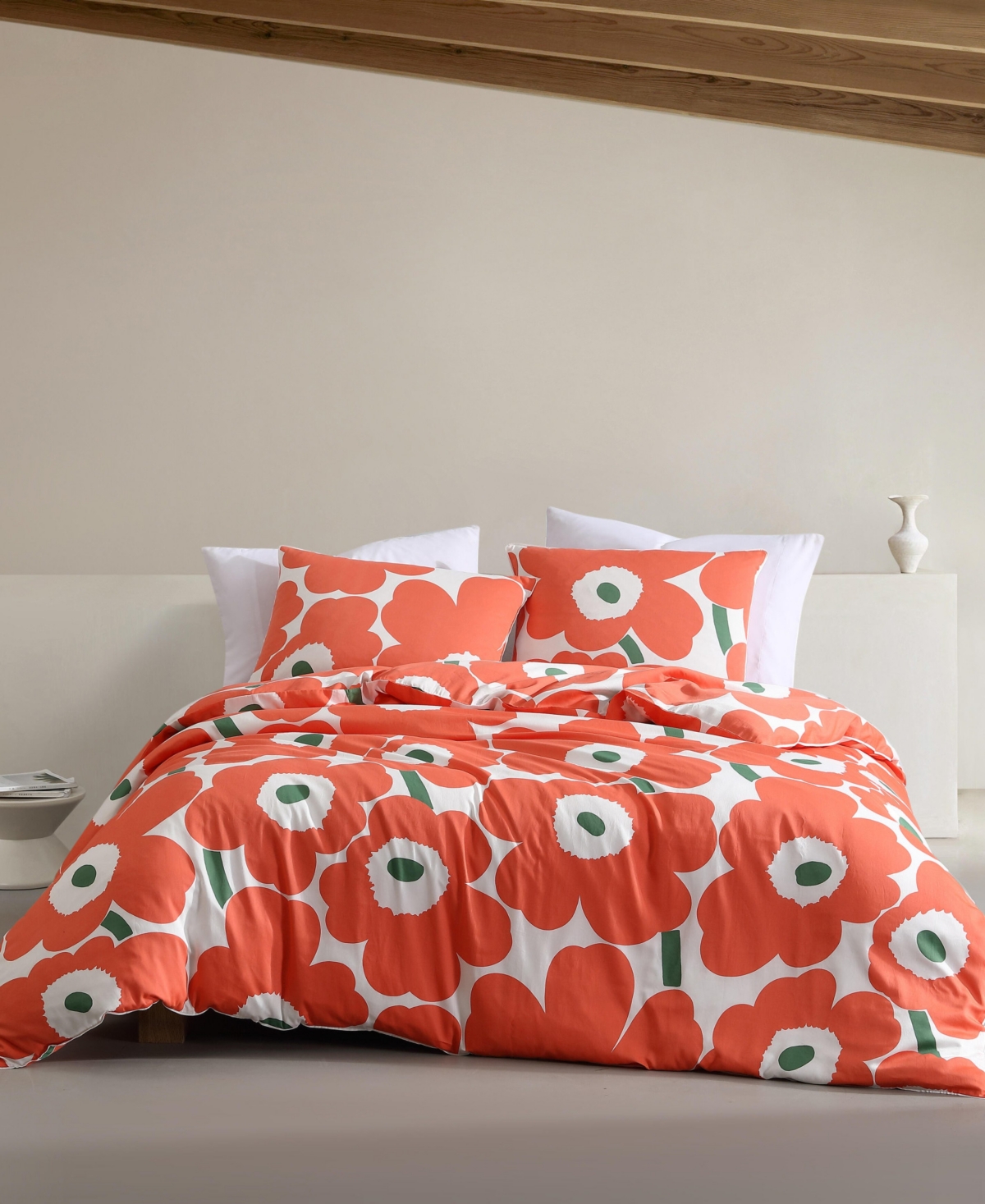 Click here for Marimekko Unikko Cotton 3-Pc. Duvet Cover Set  Kin... prices