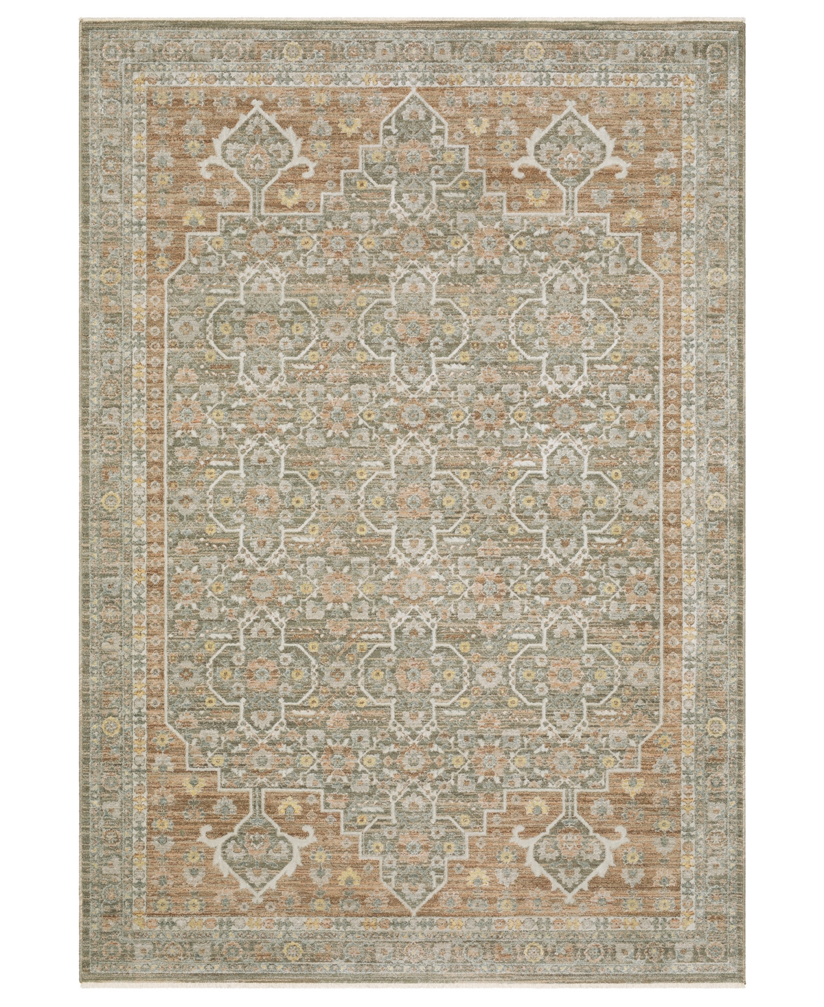 Click here for Oriental Weavers Keaton KEA01 53x76 Area Rug - Bro... prices