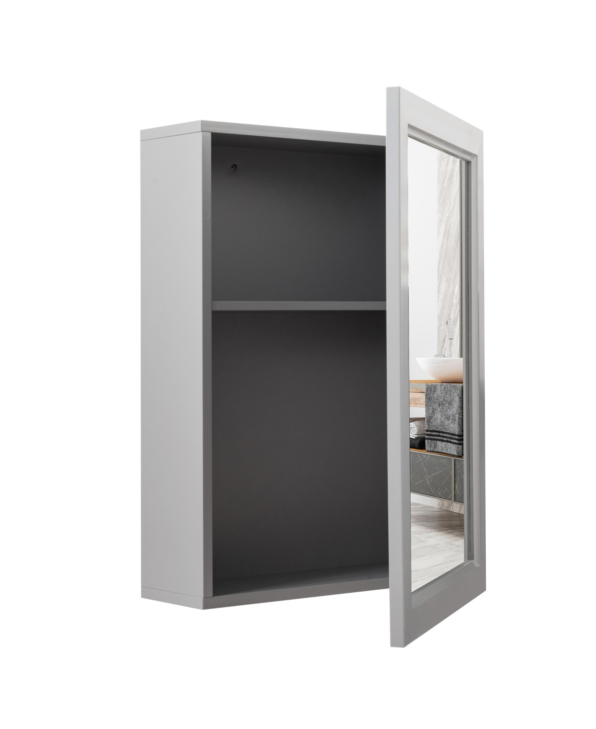 Click here for Volenca Mirrored Bathroom Medicine Cabinet with Si... prices