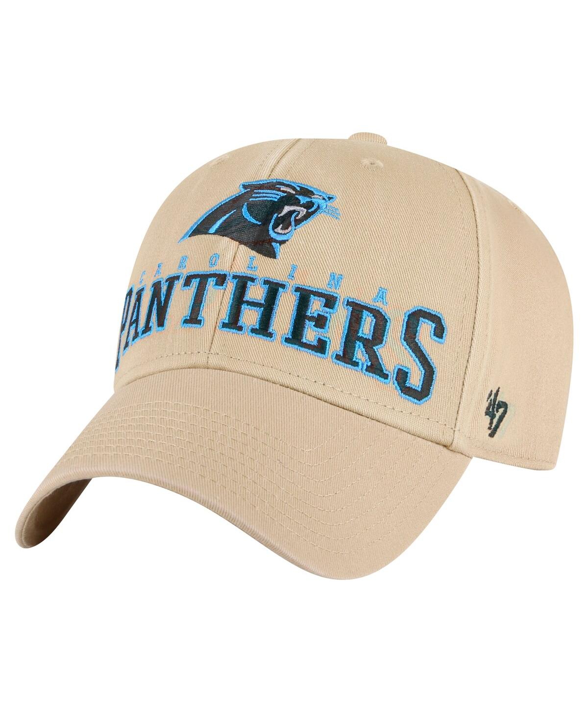 Click here for 47 Brand Mens Khaki Carolina Panthers Powell Mvp A... prices