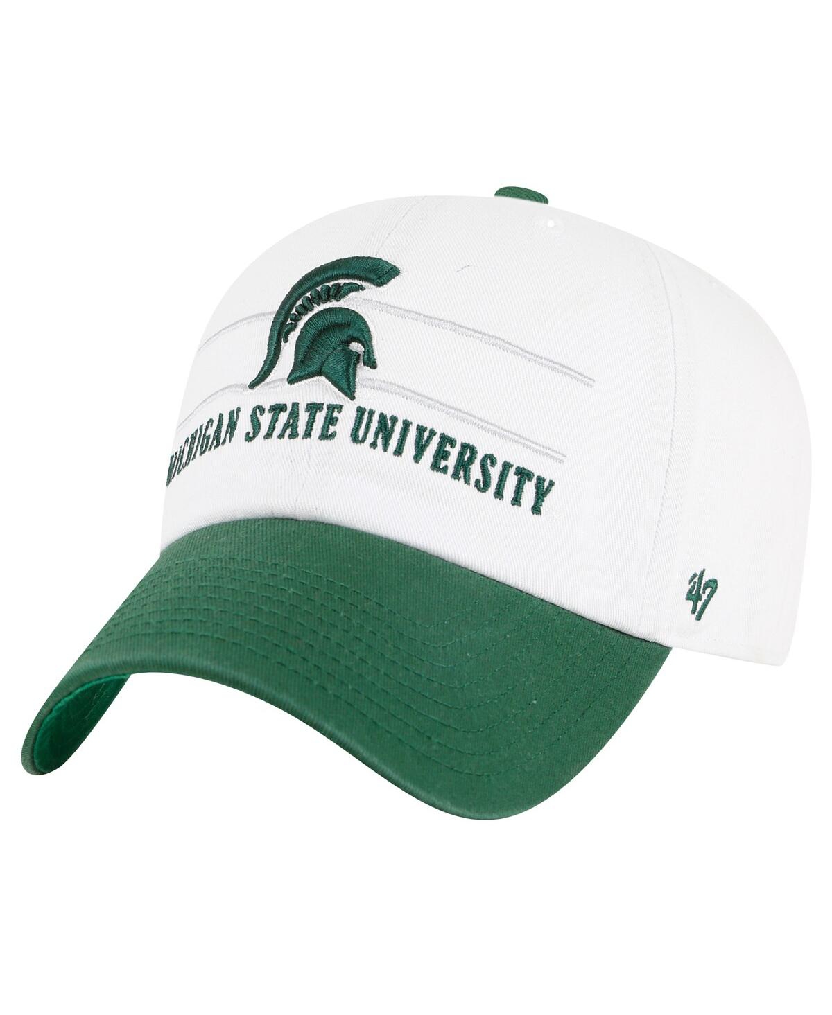 Click here for 47 Brand Mens White Michigan State Spartans Gridir... prices