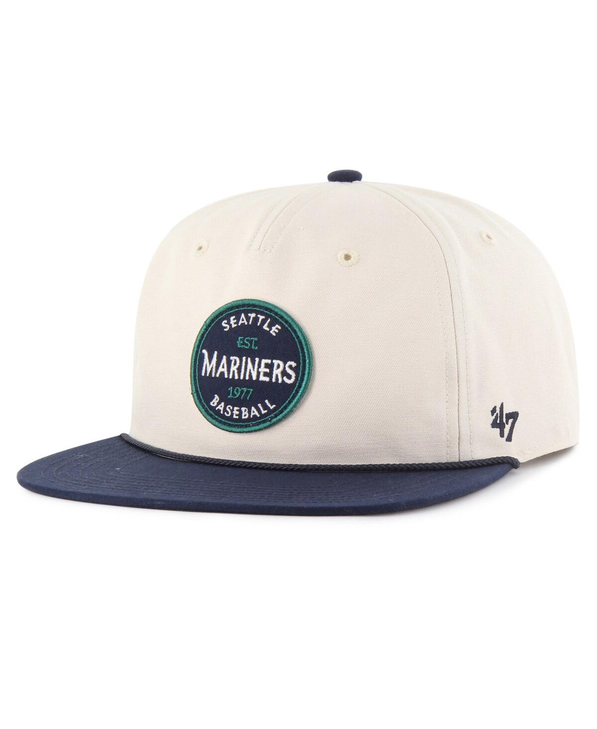 Click here for 47 Brand Mens Cream Seattle Mariners Payson Captai... prices